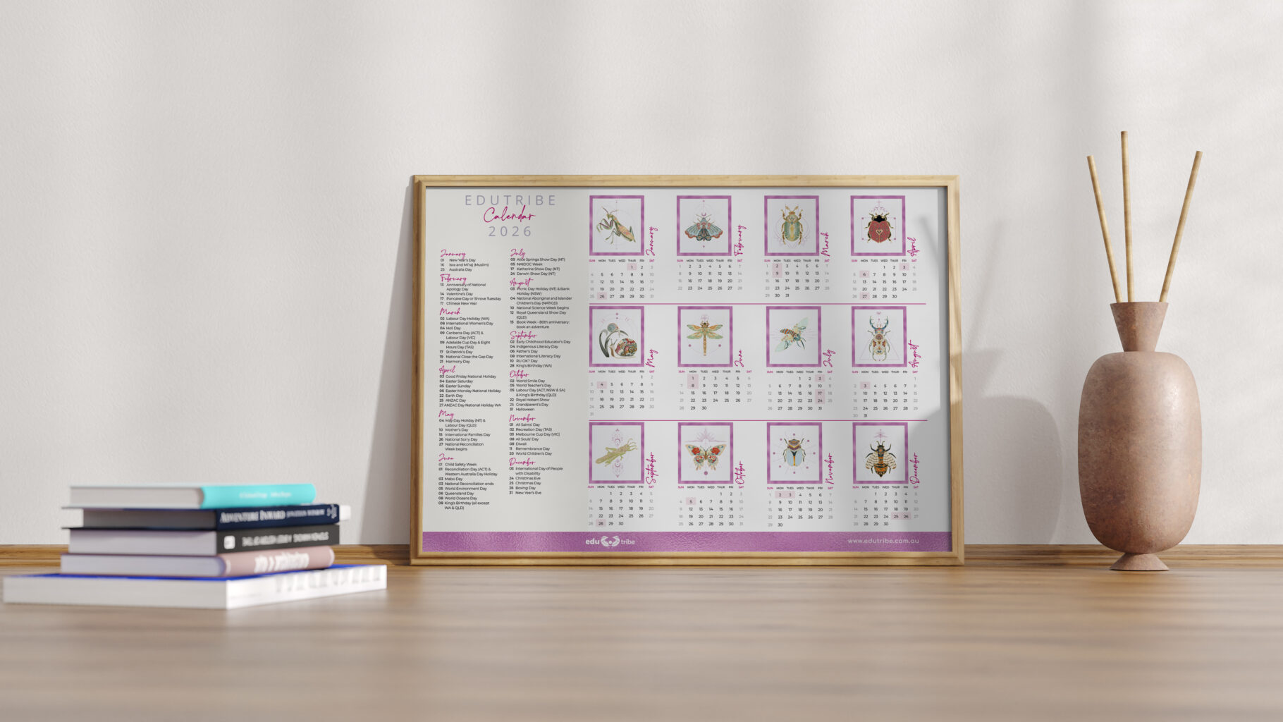 2026 EduTribe Calendar | EduTribe for early childhood educators